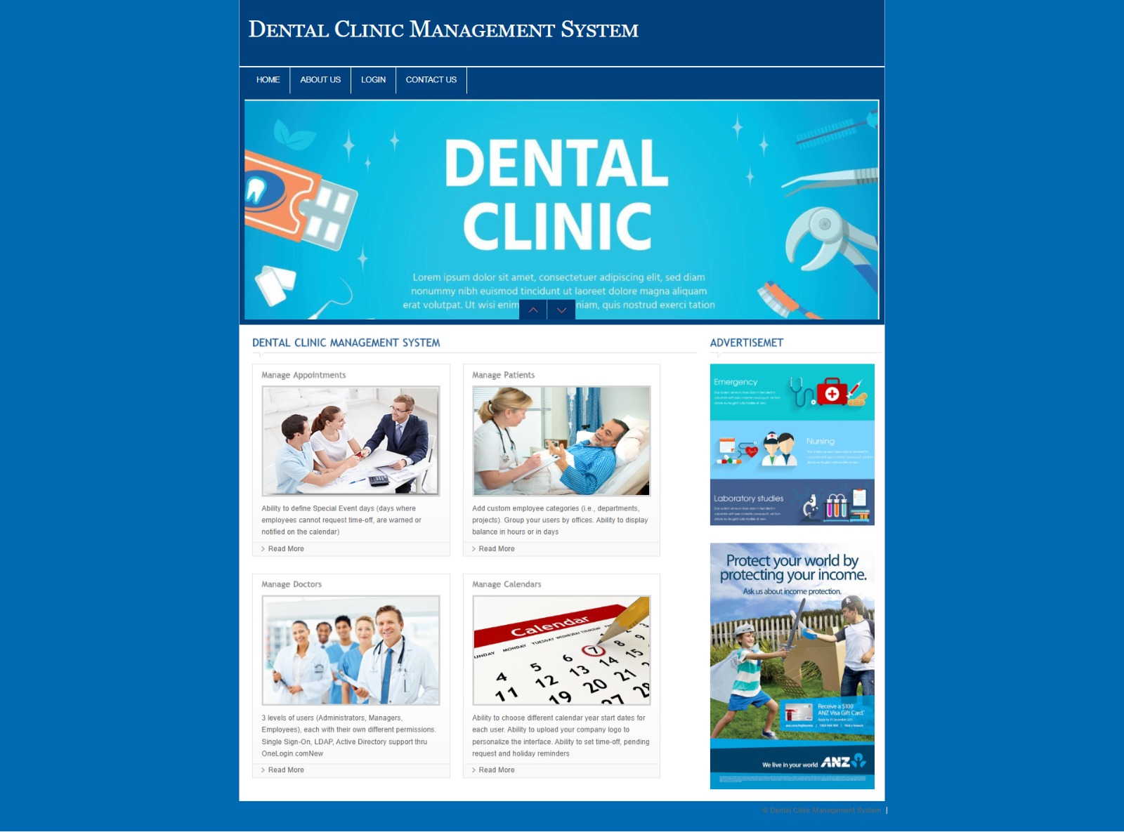 Dental Clinic Management System PHP MySQL Projects Source Code Documentation